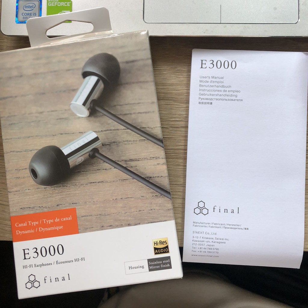 日本 Final E3000 耳道式耳機【二手】 | 蝦皮購物