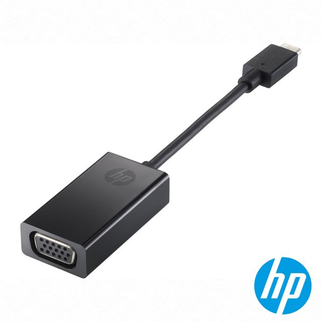【HP 惠普】USB-C to VGA Adapter 轉接器 | 蝦皮購物
