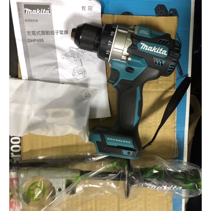 牧田 DHP486 18V 無刷 震動起子電鑽/單機/保固12個月/非外匯 | 蝦皮購物