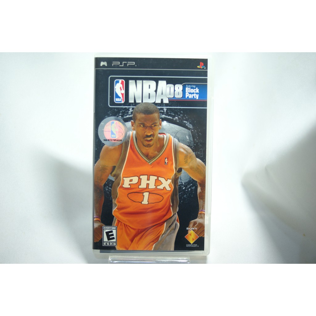 [耀西]二手 美版 SONY PSP 勁爆美國職籃 08 NBA 08 Block Party 含稅附發票 | 蝦皮購物