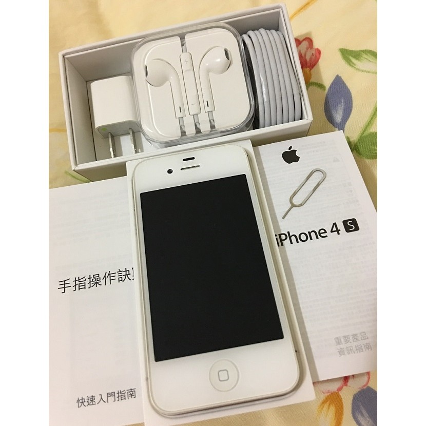 Apple 原廠公司貨 iPhone 4S 16G 白色 ★自售女用空機 | 蝦皮購物