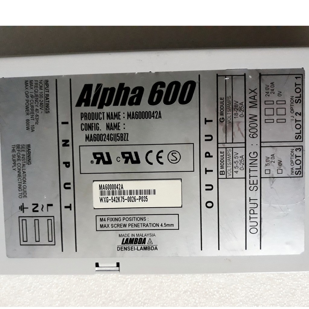 DENSEI-LAMBDA Alpha 600 MA6000042A | 蝦皮購物