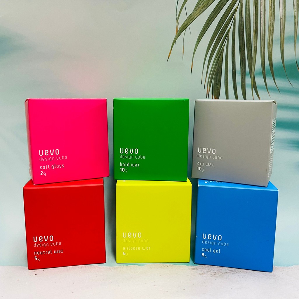 DEMI 提美 UEVO 軟殼膜彩色造型積木髮蠟 80g 灰積木 綠積木(灰/綠/黃/桃紅/天空藍/紅) | 蝦皮購物