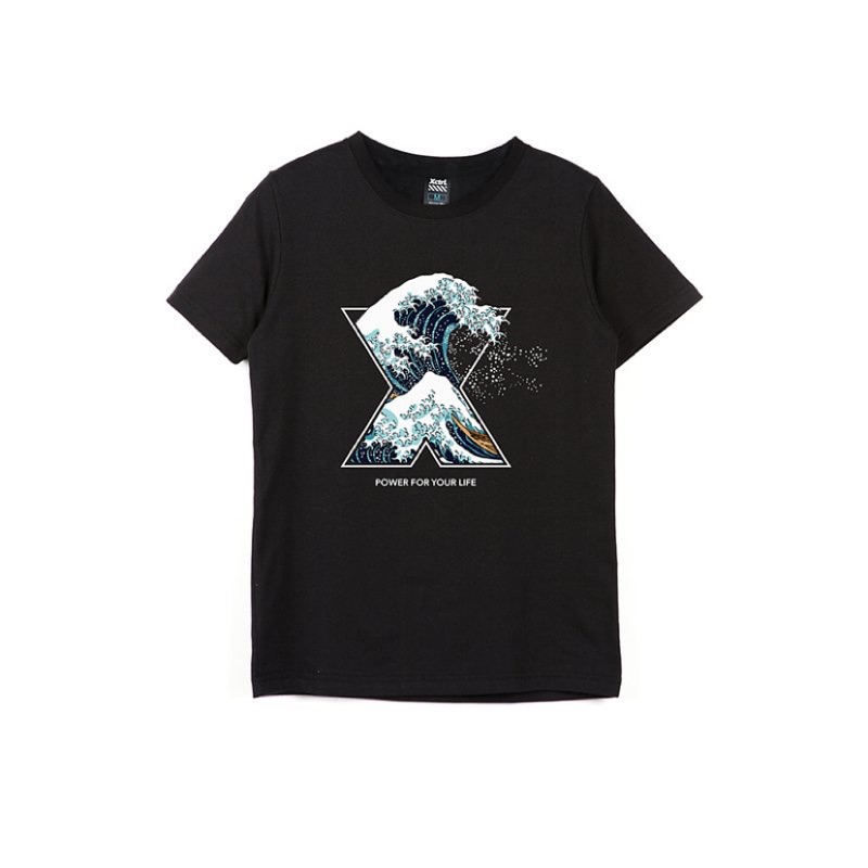 XCTRL 101 X海浪短T - 黑 / 灰 | 蝦皮購物