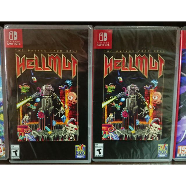 【全新現貨】Switch遊戲 Hellmut: The Badass from Hell 地獄變種：来自地獄的壞蛋 | 蝦皮購物