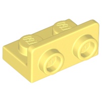 正版樂高LEGO零件(全新)-99780 6296496 托架 直角向上 1x2-1x2 亮淺黃色 | 蝦皮購物