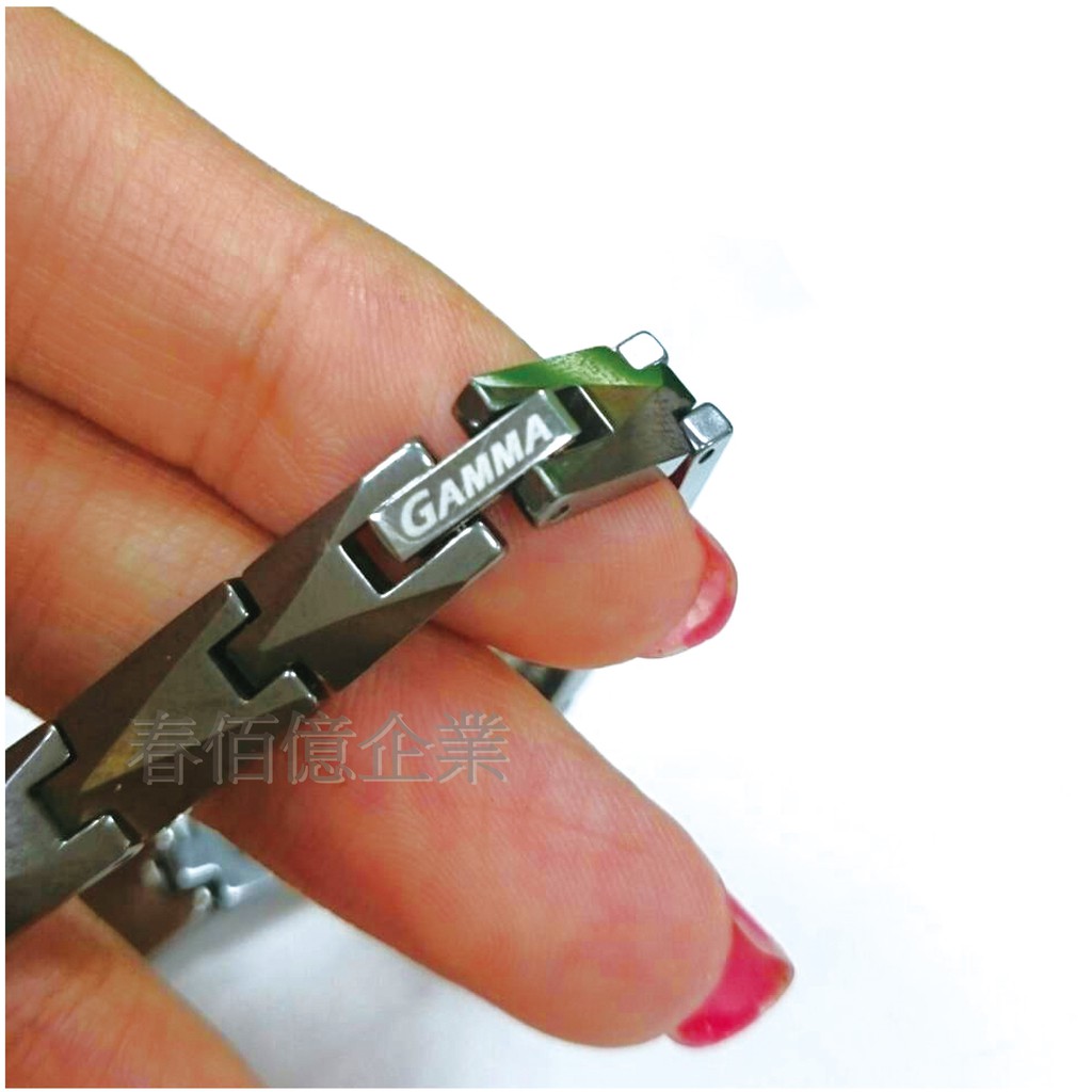 【GAMMA】101 頂級時尚 鎢鋼 能量手鍊 手環 女款 金屬鍺 磁石 負離子健康手鍊 | 蝦皮購物