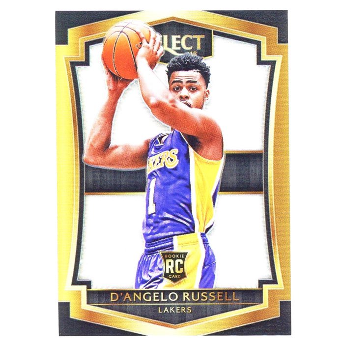 銀亮！(RC) “Dlo” D’angelo Russell 二級盾型Select Permier Level | 蝦皮購物