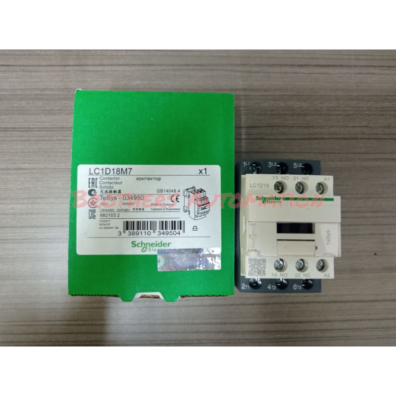 Lc1d18m7 Schneider Contactor | 蝦皮購物