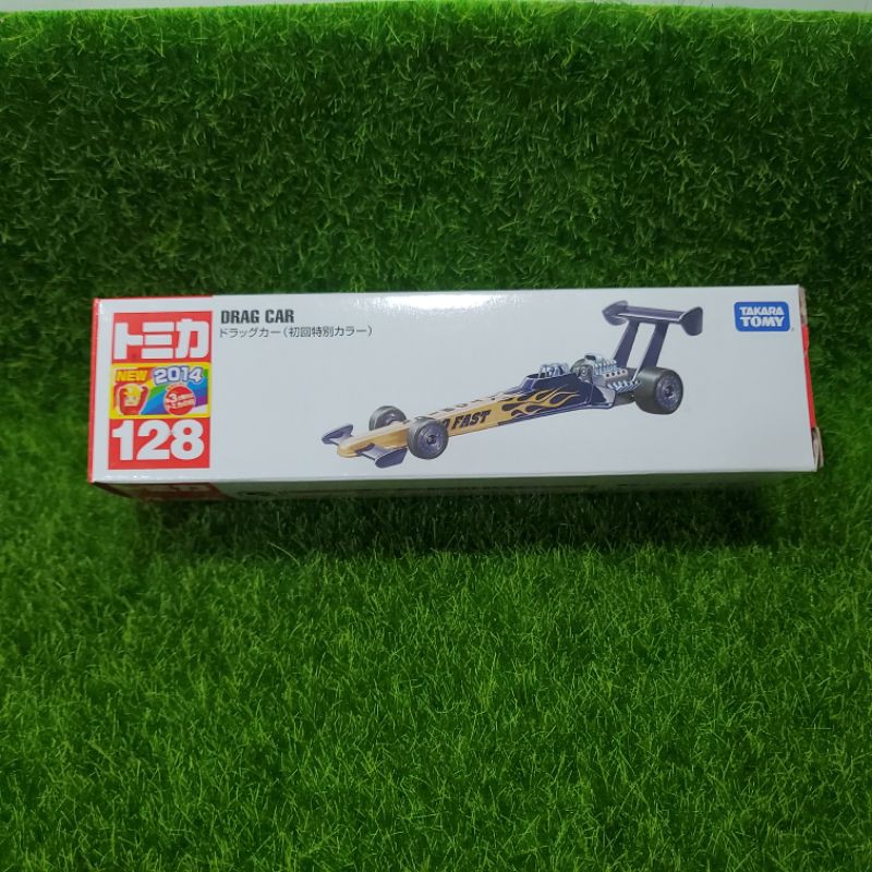 TOMICA NO.128 DRAG CAR 日版 全新 初回 | 蝦皮購物