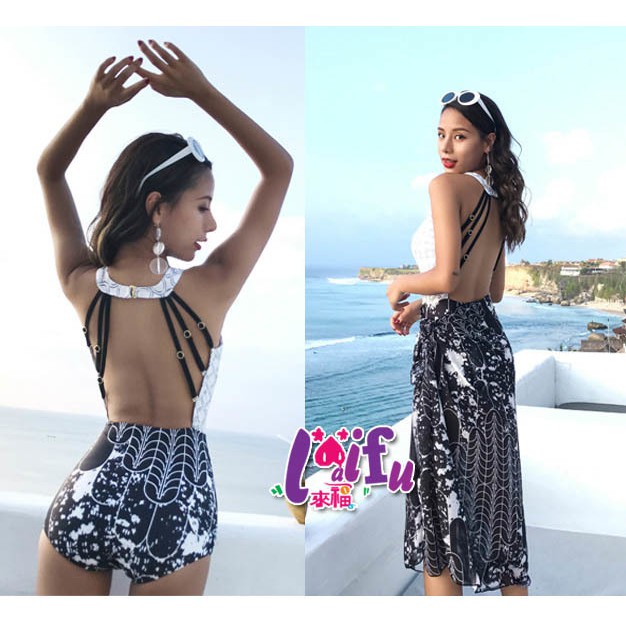 草魚妹-C872泳衣露娜削肩連身泳衣游泳衣泳裝比基尼泳衣送披紗正品，售價1200元 | 蝦皮購物