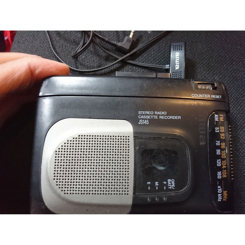 AIWA 愛華 JS145 卡帶不轉 故障 零件機 | 蝦皮購物