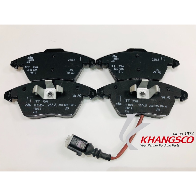 【KITCO】保證歐洲原廠3C0698151P/JZW698151B 前剎車片 福斯 BEETLE CADDY GOLF | 蝦皮購物