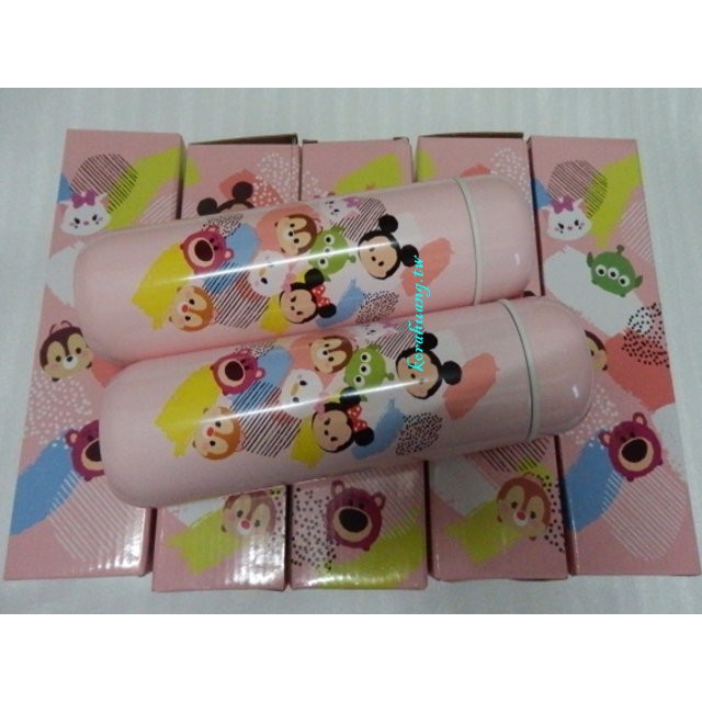 正版 迪士尼 保溫罐 珍珠粉 SGS檢驗合格 304不鏽鋼 300ML 米奇 米妮 瑪莉貓 三眼怪 奇奇蒂蒂 熊抱哥 | 蝦皮購物