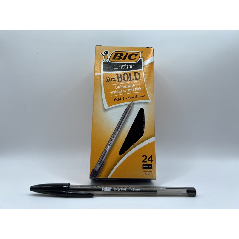 Bic Round Stic M 美國第一經典原子筆 Bic cristal xtra bold/original法國製 | 蝦皮購物