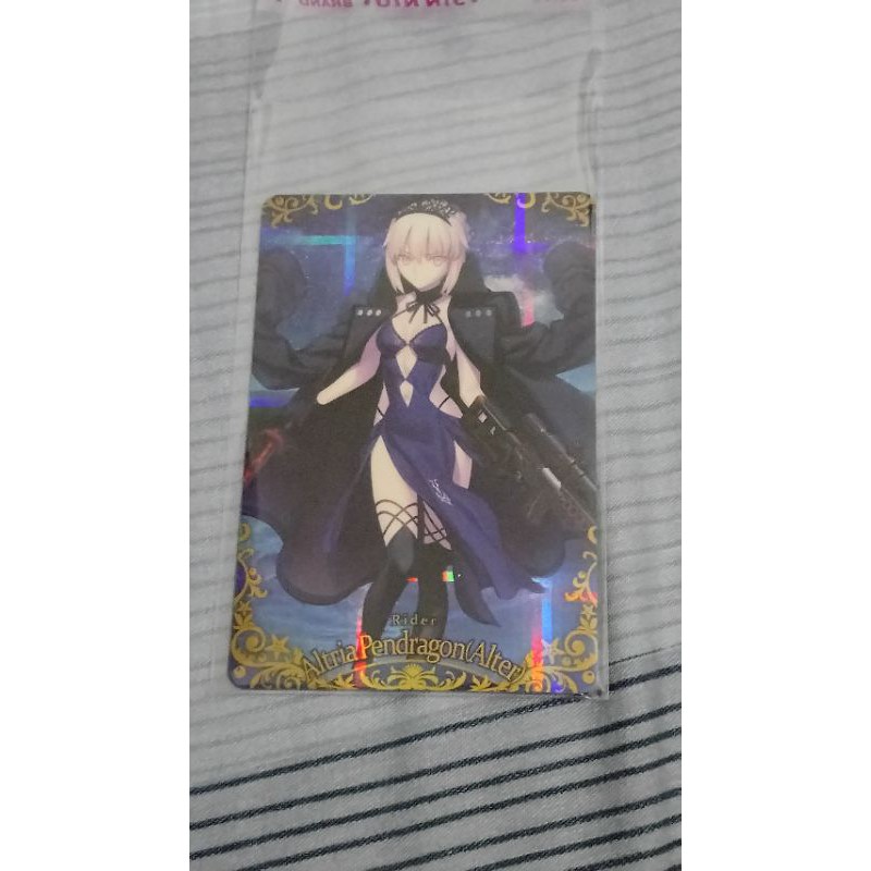 初代 黑傻 黑saber 泳裝 已拆 Fate Grand Order FGO 食玩 威化餅 威化餅卡 SR SSR | 蝦皮購物