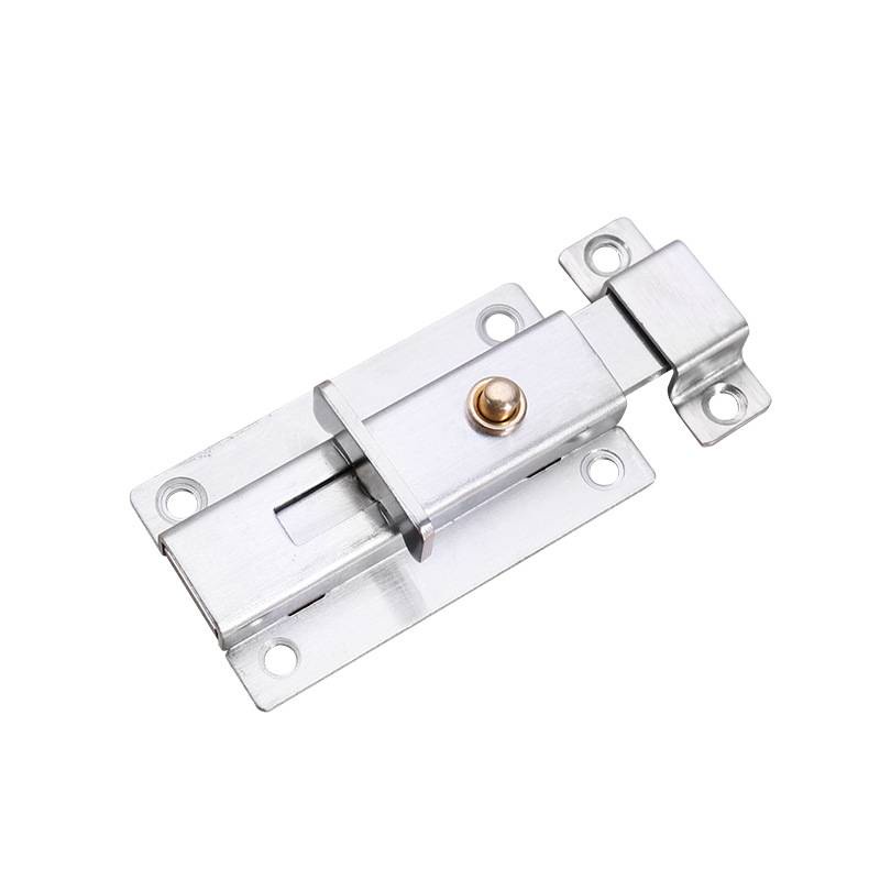 【singcoco】不銹鋼自動插銷 自動彈簧插銷 雙頭插銷 房門 廁所 木門 明裝 門拴 插銷 門栓 | 蝦皮購物