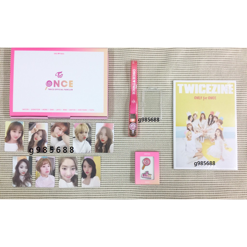 12/4更新-現貨-TWICE 韓國 一期 會員禮-單賣區 | 蝦皮購物