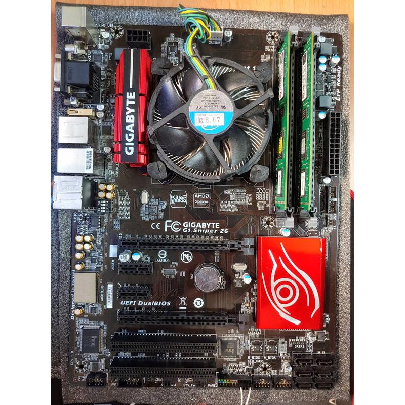 技嘉GIGABYTE G1.Sniper Z6+I5-4440 Z97主機板 1150腳位 | 蝦皮購物