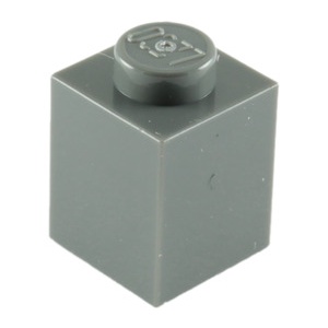 [樂磚庫] LEGO 3005 磚 基本型 深灰色 1x1 4211098 | 蝦皮購物
