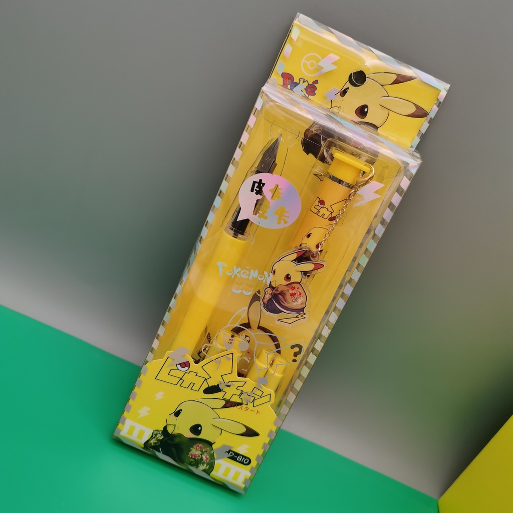 鋼筆套裝 ECHO 鬼滅之刃皮卡丘鋼筆航海王KT貓鋼筆套裝開學文具獎品禮物 可換芯鋼筆套裝文具禮品禮包w663 | 蝦皮購物