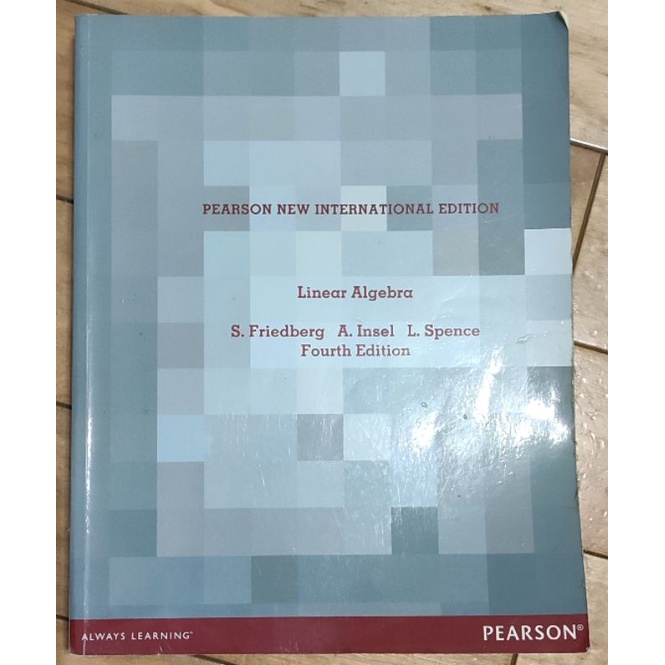 線性代數 原文書Linear Algebra. Fourth edition. S.Friedberg A.Insel | 蝦皮購物