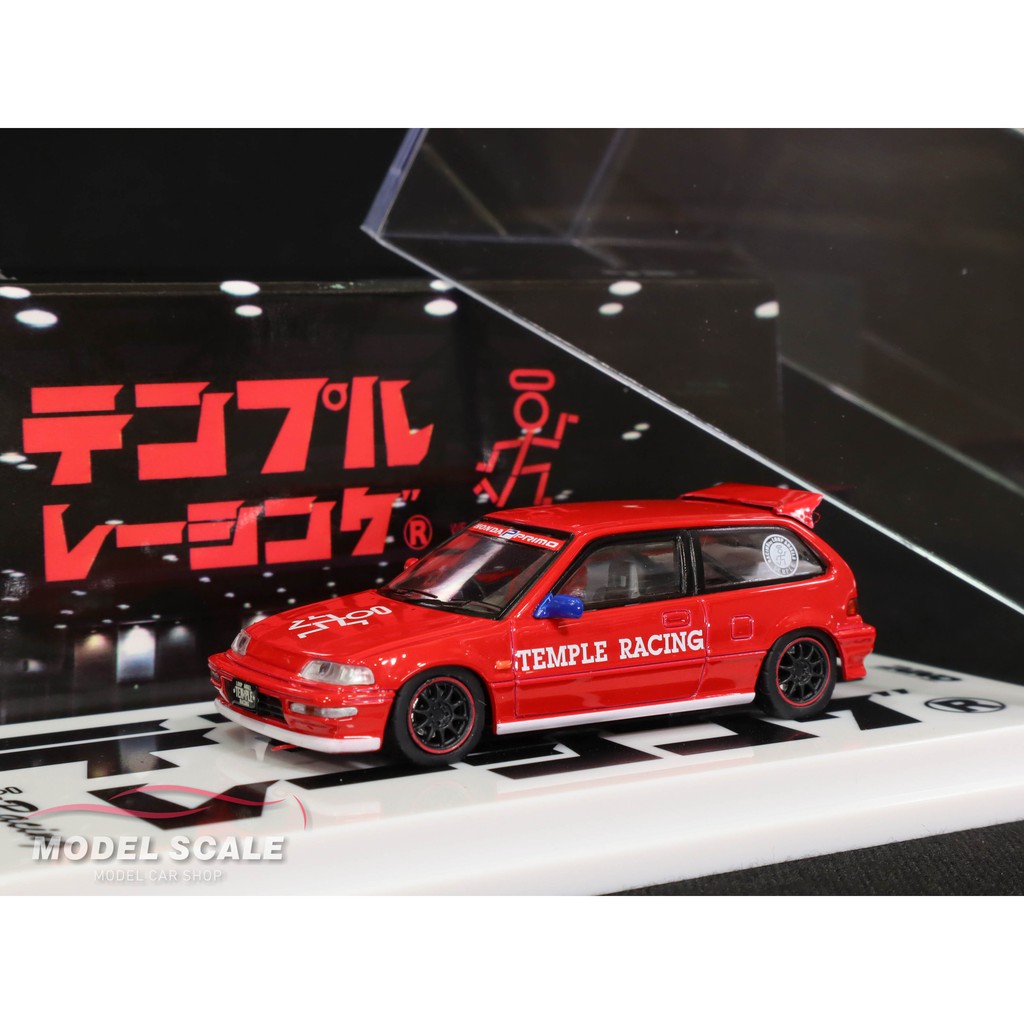 【模例】iNNO64 1/64 Honda Civic EF9 Temple Racing 2020大阪車展版 | 蝦皮購物