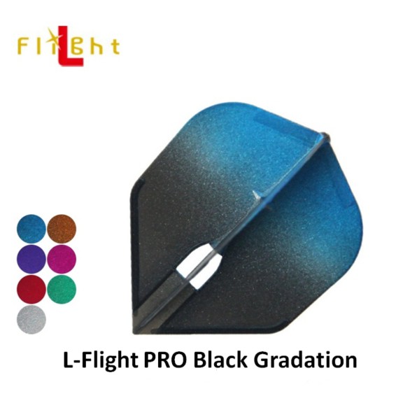 【L-Flight】PRO Shape Black Gradation 素色 鏢翼 DARTS | 蝦皮購物