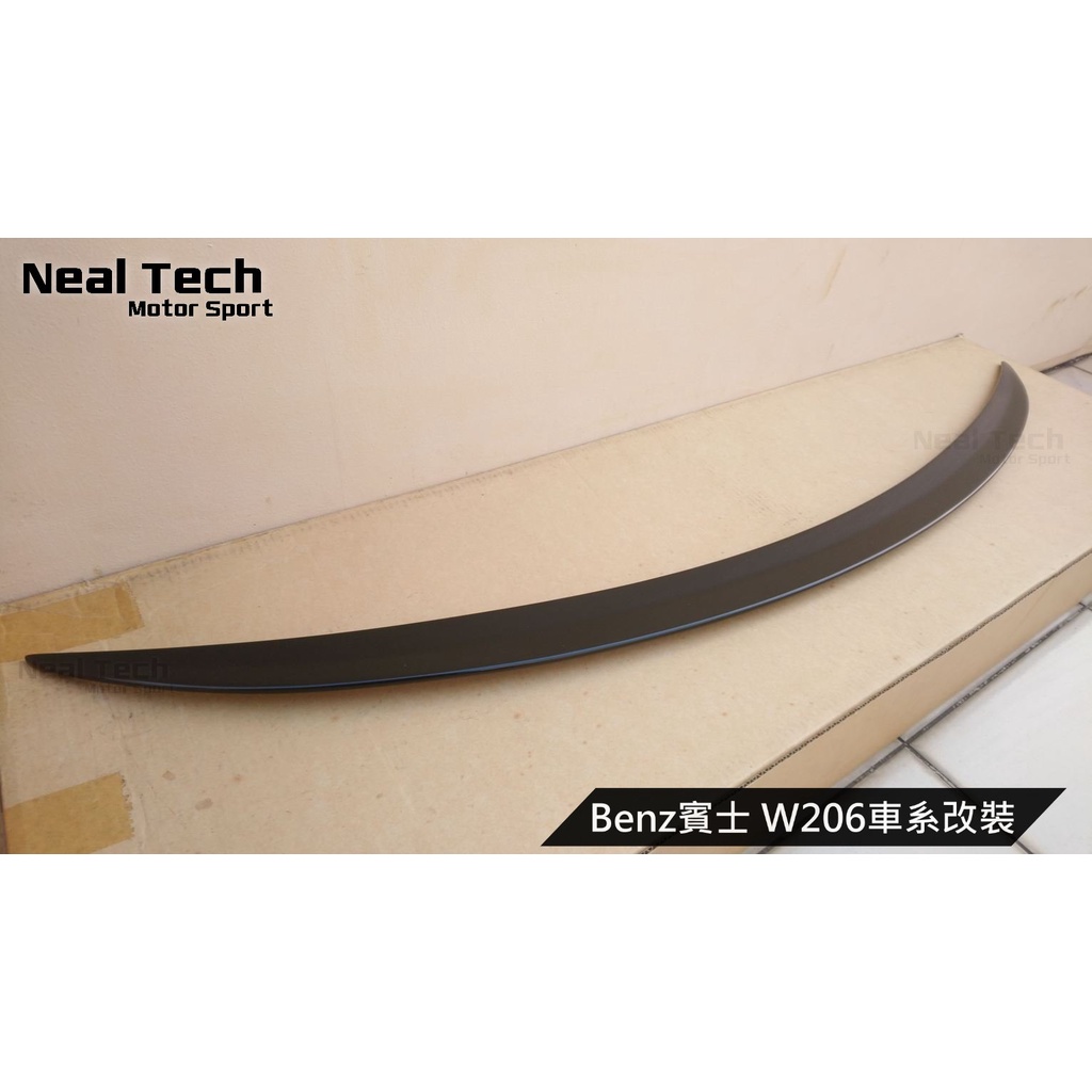 全新含烤漆 Benz W206 AMG尾翼 小鴨尾 W206尾翼 改裝 空力套件 C180 C200 C300 賓士 | 蝦皮購物