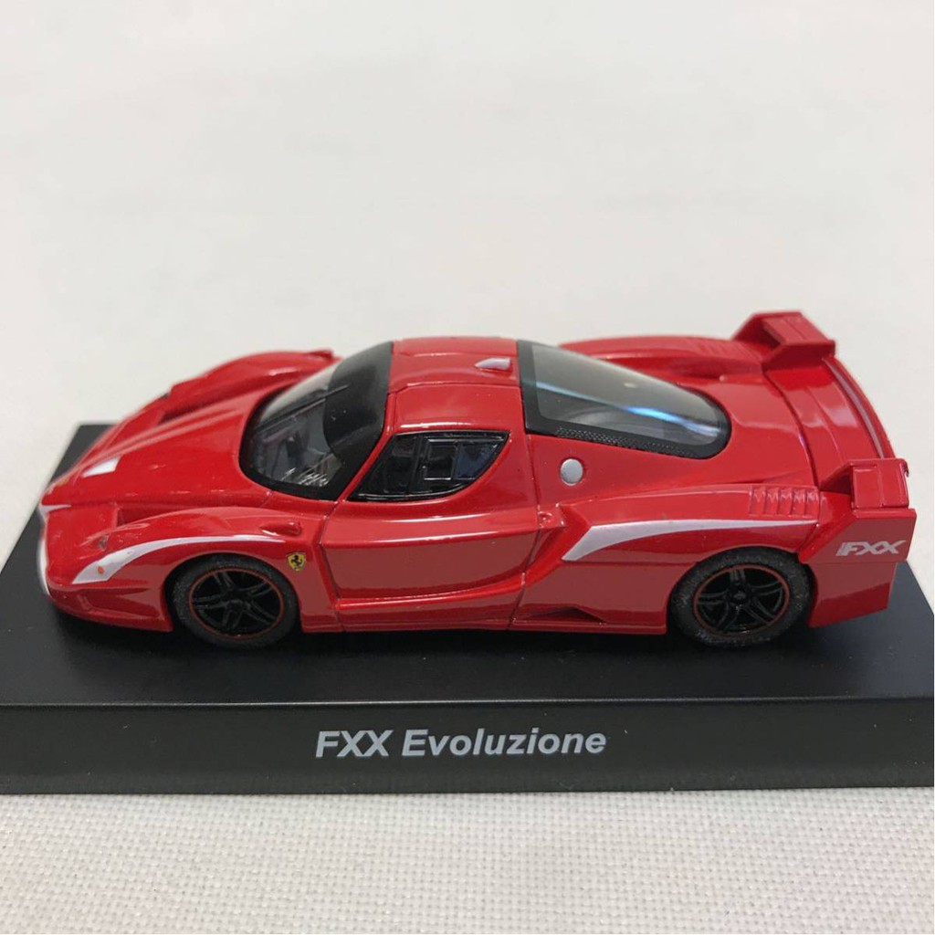 1/64 京商 Kyosho Ferrari collection 6 FXX Evoluzione 紅白(已組裝) | 蝦皮購物