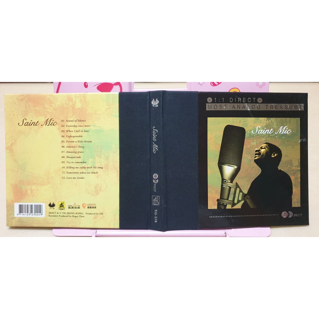 TIS發燒碟 史考特 聖咪 Saint Mic 男聲低沈渾厚 1:1直刻版 發燒音響示範碟 | 蝦皮購物
