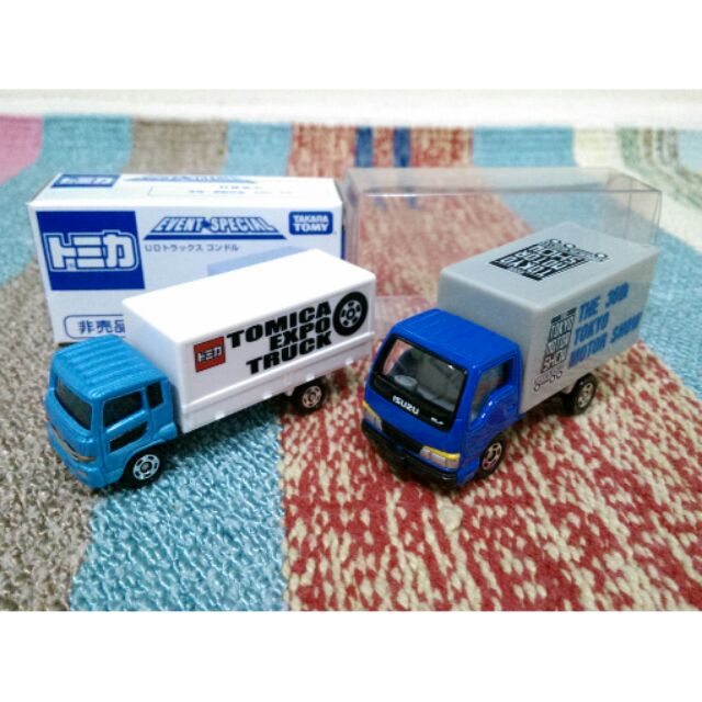 TOMICA會場車No.31 UD TRUCKS CONDOR & No.83 ISUZU ELF 2台合售 | 蝦皮購物