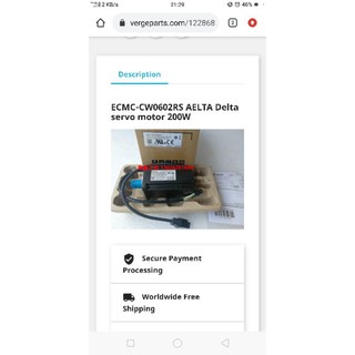 全新品 台達電delta ECMC-CW0602RS 伺服馬達 步進馬達 含運費 | 蝦皮購物