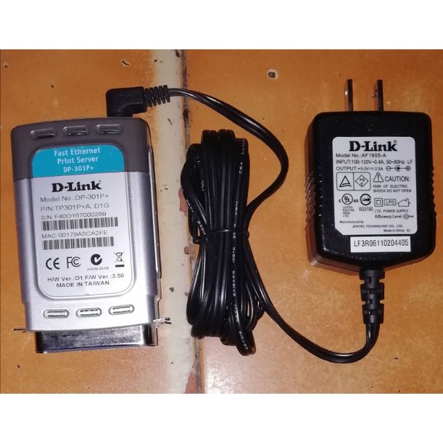 友訊 D-Link DP-301P+ 掌上型多協定網路印表機伺服器 | 蝦皮購物