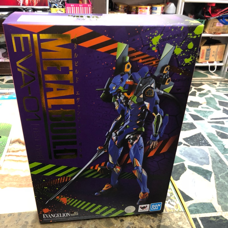 全新 萬代代理 現貨MB METAL BUILD EVA-01 新世紀福音戰士 初號機 高約22公分 Eva 初號機 | 蝦皮購物