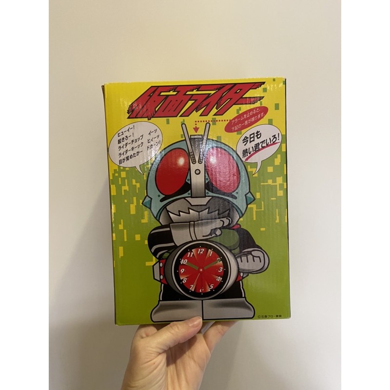 日本買的假面騎士鬧鐘 | 蝦皮購物