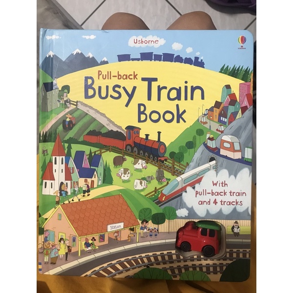 Busy Train book 火車英文書 二手 | 蝦皮購物