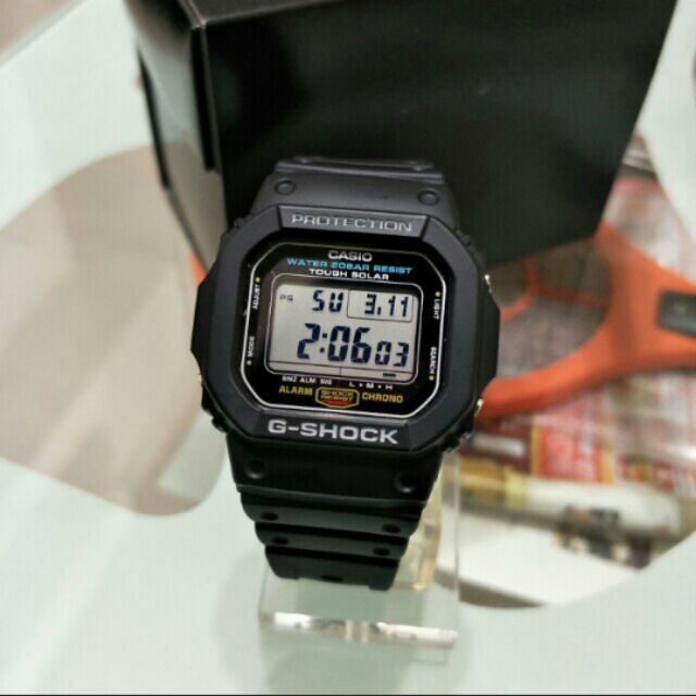 CASIO G-SHOCK G-5600E-1DR 太陽能 | 蝦皮購物