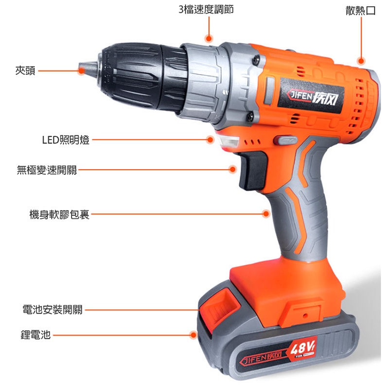 【singcoco】充電式電鑽 充電電鑽 無刷衝擊鋰電鑽 充電式手電鑽 工具手槍鑽 多功能家用電動螺絲刀 | 蝦皮購物