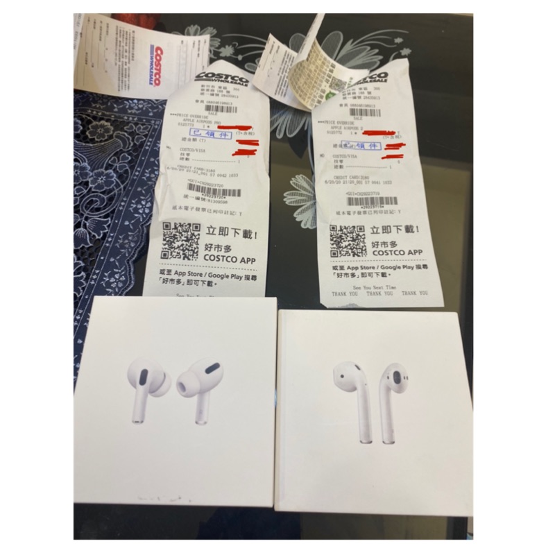 Apple AirPods Pro 有線 costco整新機 2020/6/22購入 圖左 | 蝦皮購物