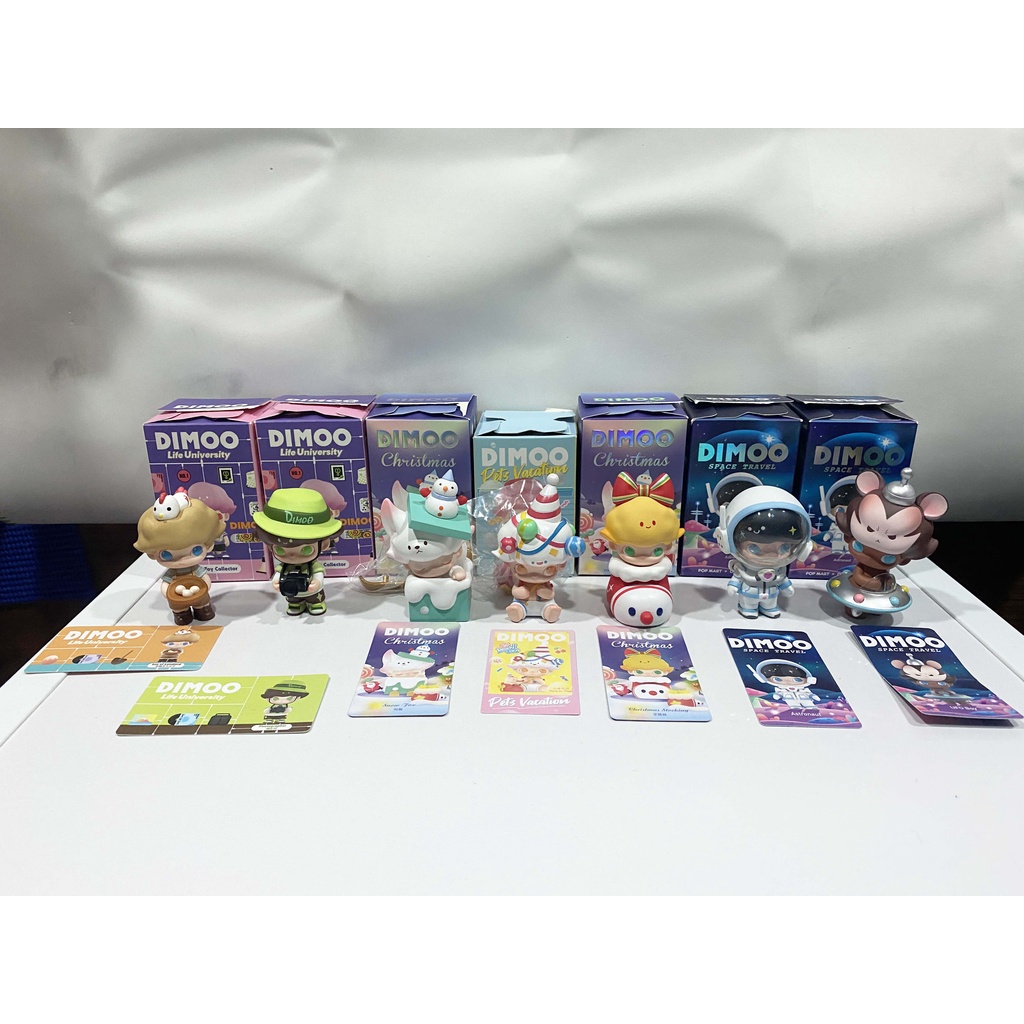 DIMOO盲盒 寵物度假系列 太空旅行系列 社會大學系列 聖誕系列 | 蝦皮購物