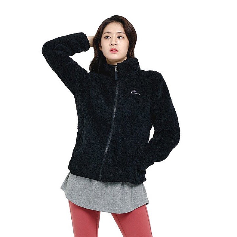 全新 韓國 NEPA 黑色 毛絨 外套 xs | 蝦皮購物