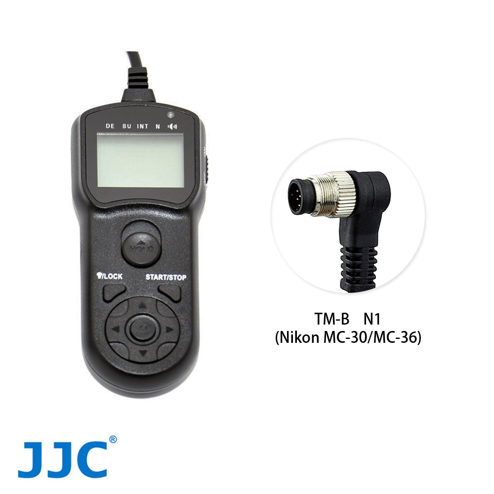 JJC TM-B N1液晶定時 快門線 適合夜景或星軌等相關拍攝 用於長時間曝光及穩定拍照 | 蝦皮購物