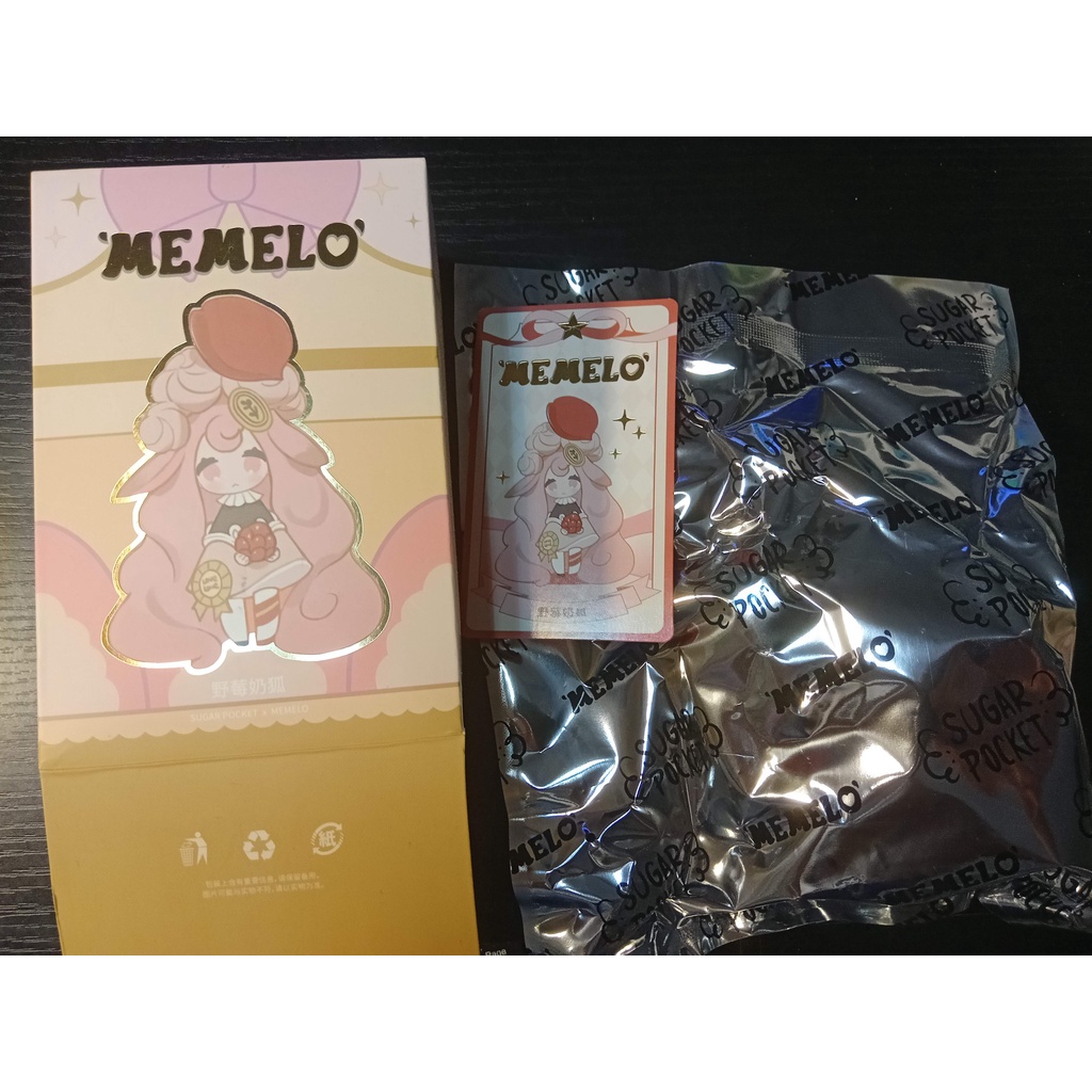 MEMELO 甜蜜王國 盲盒 野莓奶狐 | 蝦皮購物