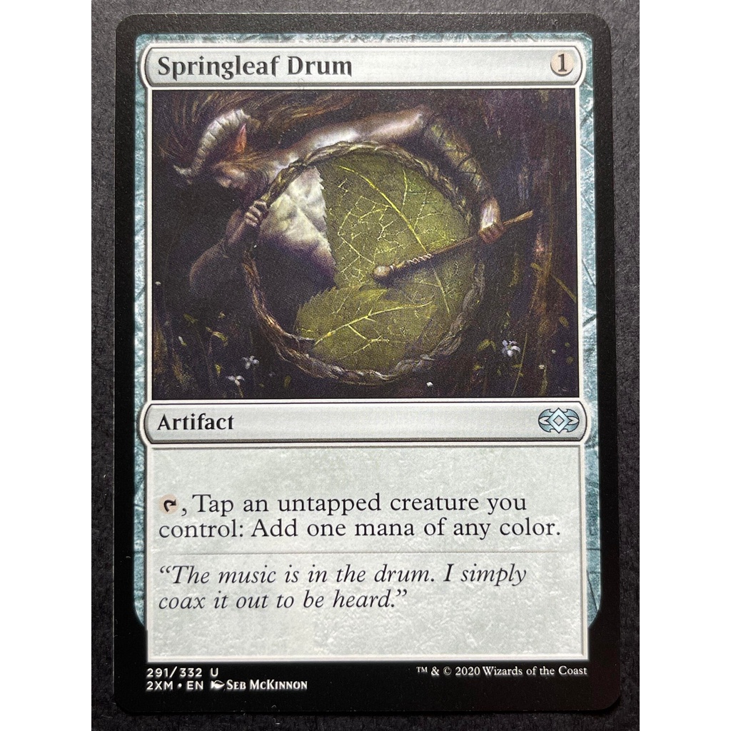 [Lucky] 🌸魔法風雲會 MTG🌸 雙倍大師 (2XM) 春葉鼓 Springleaf Drum | 蝦皮購物