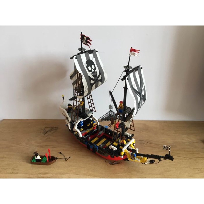 LEGO樂高經典絕版Pirate南海海盜系列6289 Red Beard Runner紅鬍子海盜船二手美品 | 蝦皮購物