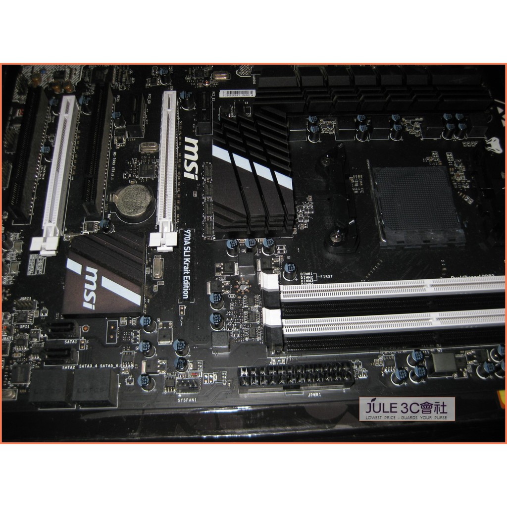 JULE 3C會社-微星MSI 970A SLI Krait Edition 蛇版/DDR3/軍規/AM3+ 主機板 | 蝦皮購物