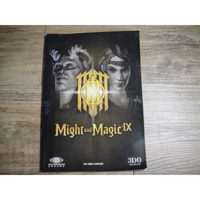 只賣說明手冊 Might and Magic IX魔法門9 無遊戲光碟 | 蝦皮購物