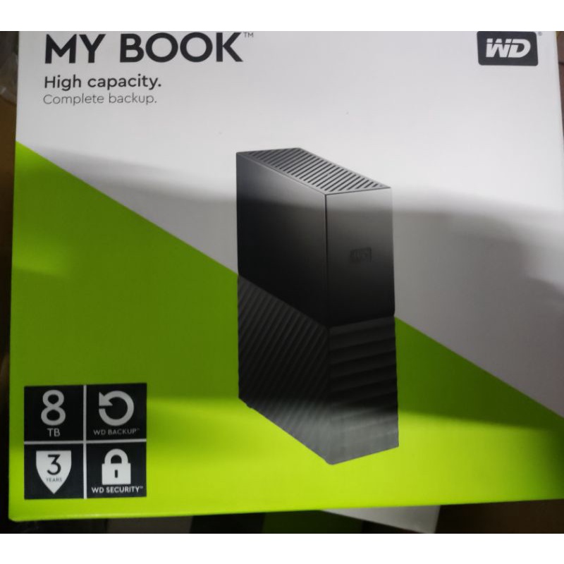 全新 WD My Book 8TB 12tb 14tb USB 3.0 3.5吋 外接硬碟 | 蝦皮購物