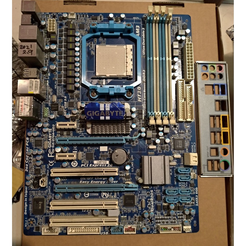 技嘉 GA-870A-UD3 主機板 USB3 | 蝦皮購物